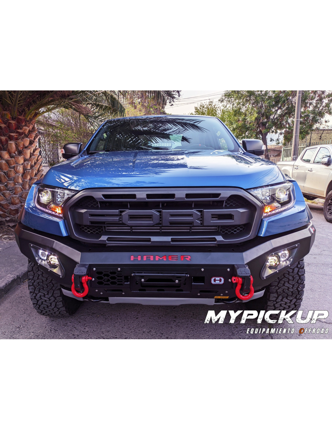 HAMER bumper delantero serie KING Ford Ranger Raptor 2019+