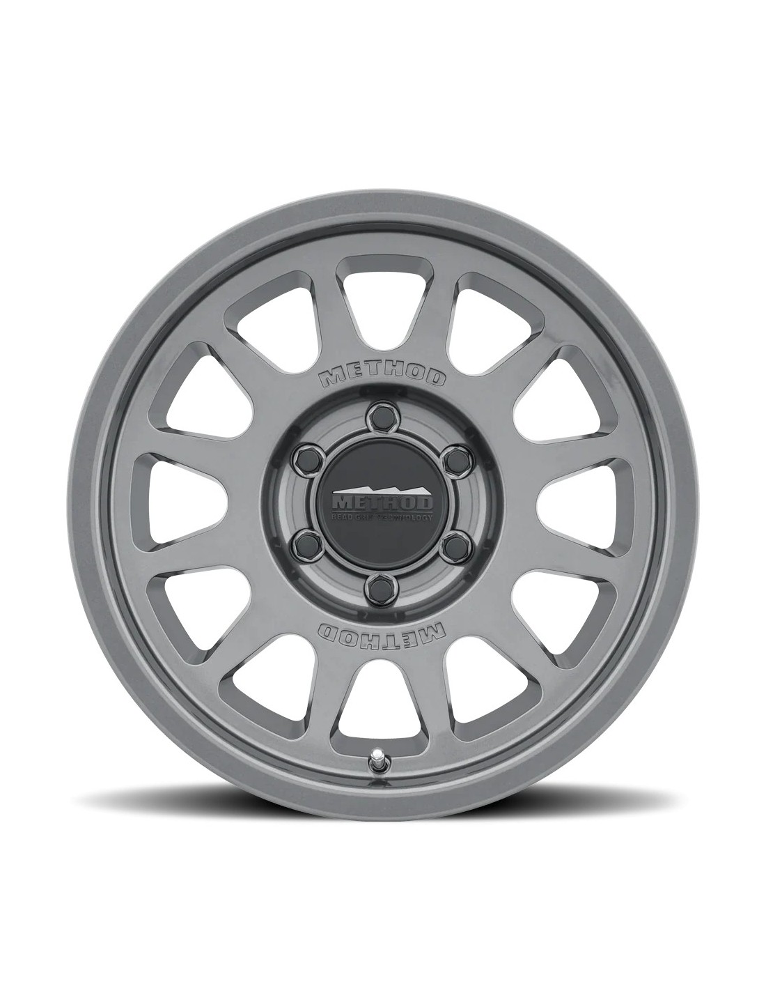 Llanta 703 Gloss Titanium BeadGrip 17x9" 6x139/-12- Method Wheels