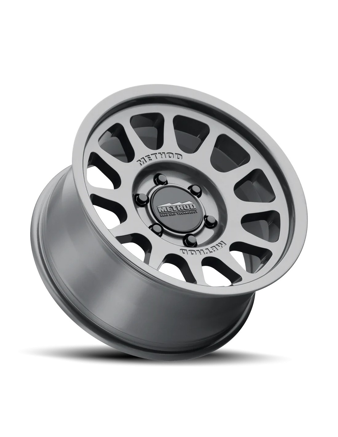 Llanta 703 Gloss Titanium BeadGrip 17x9" 6x139/-12- Method Wheels