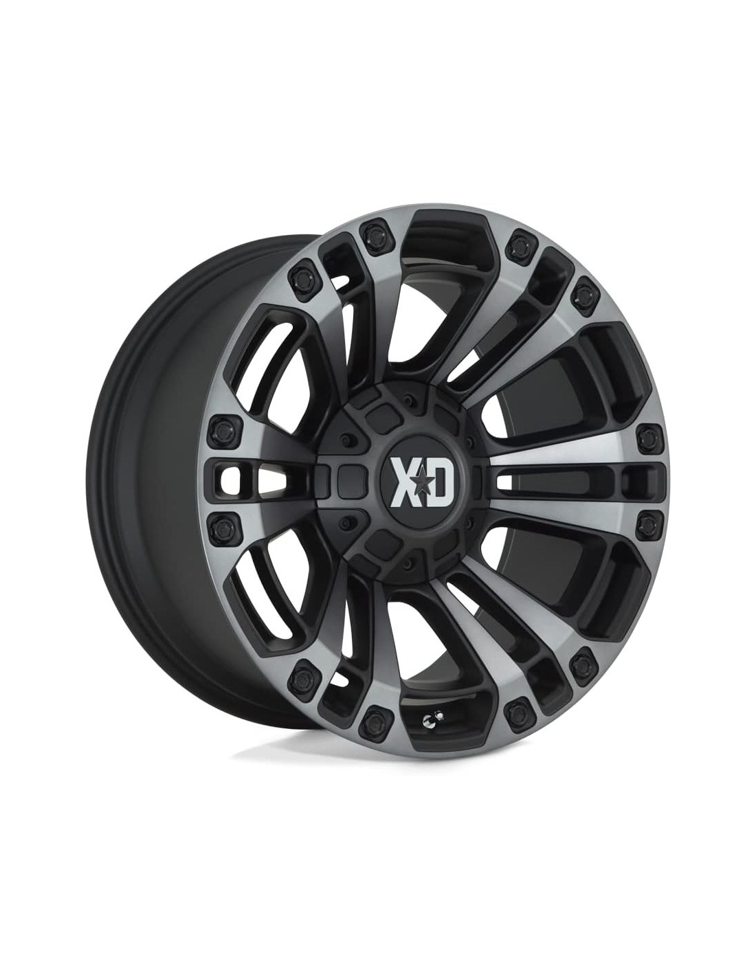 Llanta KMC XD851 S-BLK GTCC 20X10 6×139 /-18