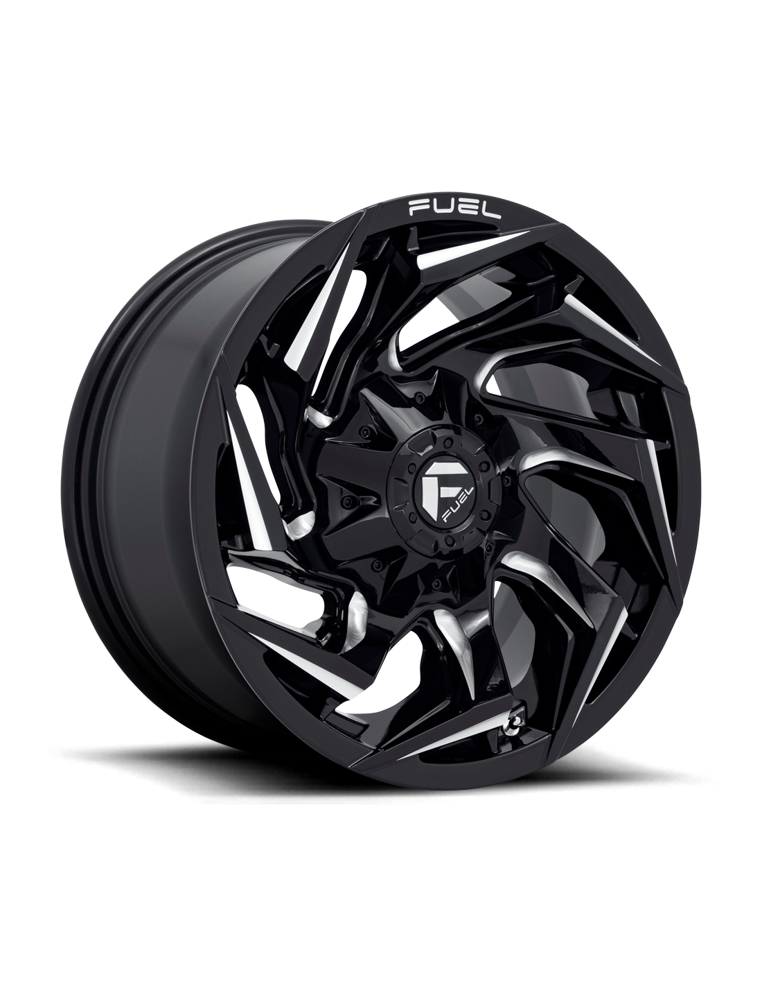 Llanta Fuel Reaction GLOSS MILLED BLACK 17X9 6X139.7/135/-12