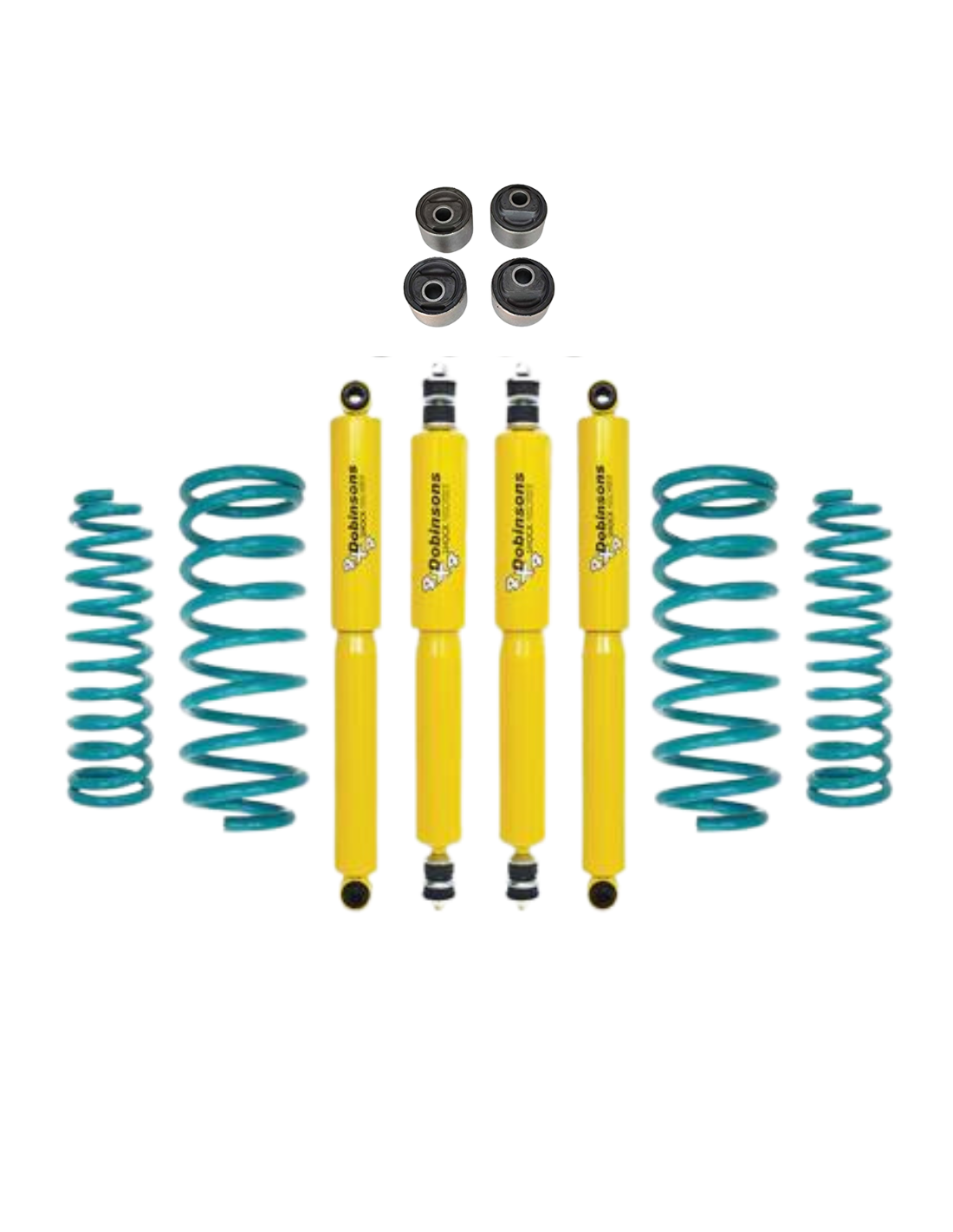 Kit de suspensión 2" Suzuki Jimny 1998-2017 DOBINSON